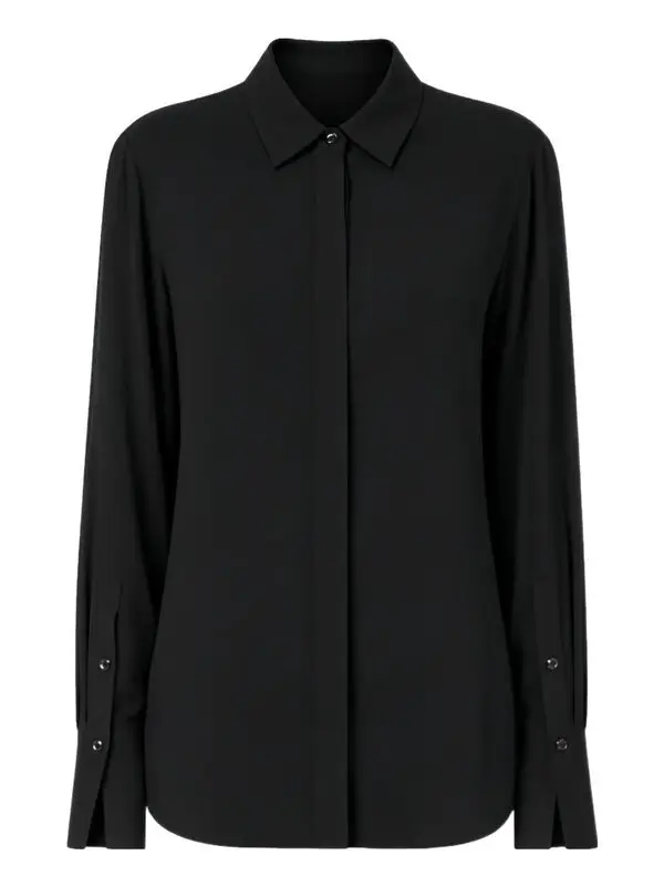 Liu Jo Long-sleeve Button-up Shirt - Black