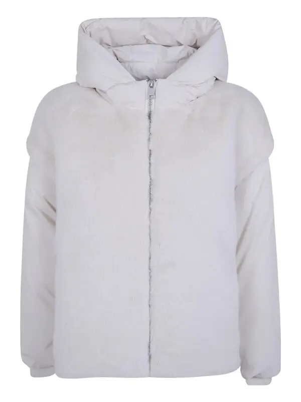 Essentiel Antwerp Faux Fur Hooded Jacket - No