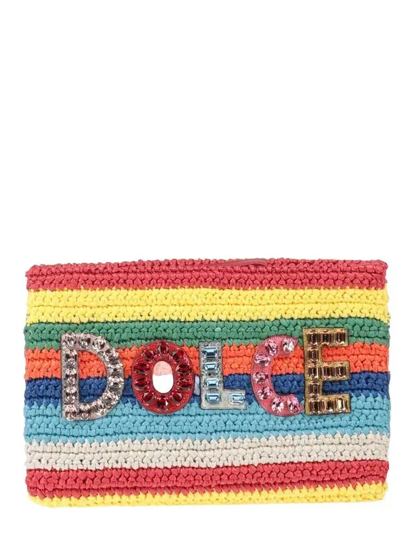 Dolce & Gabbana Multicolour Clutch - Red