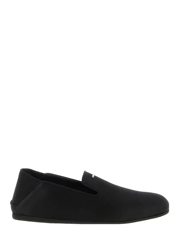 GIUSEPPE ZANOTTI Flat Loafers - Black