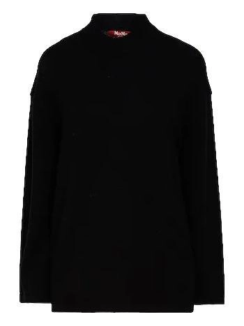Max Mara Minimalist Knit Sweater - Black