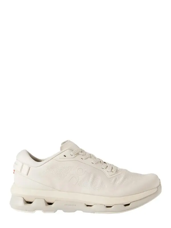 On Rubber-trimmed Stretch Recycled-knit Sneakers - No