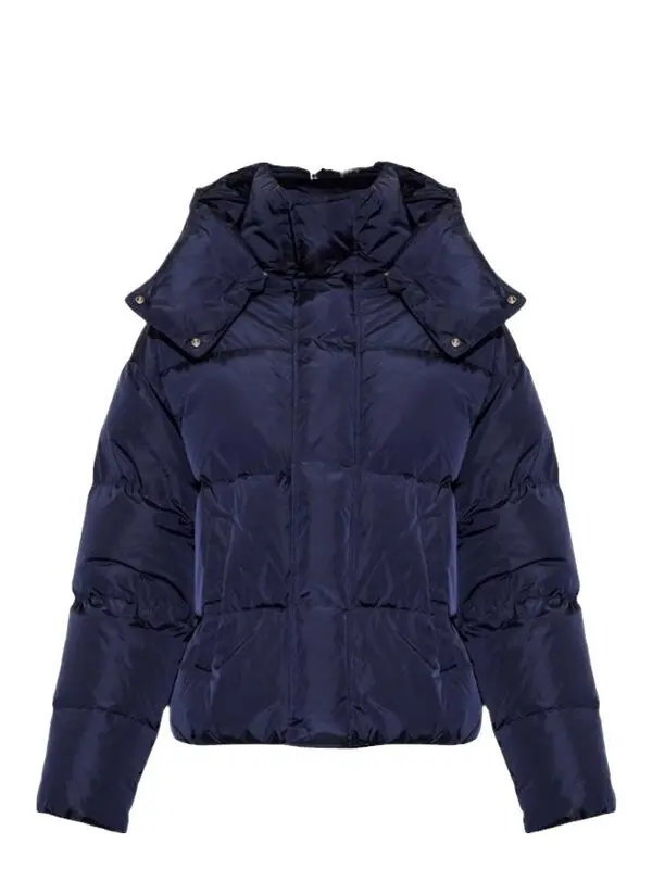 Dsquared2 Long-sleeved Hooded Down Jacket - Navy Blue