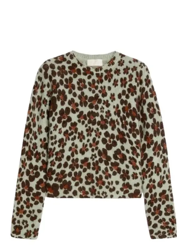 IBLUES Printed Knit Top - Sage
