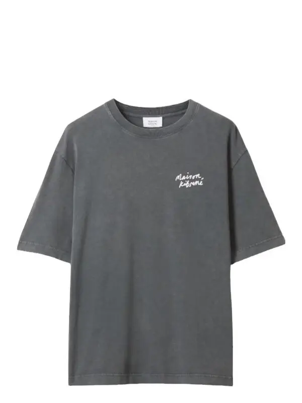 Maison Kitsuné Handwriting Oversize Tee-shirt - Faded