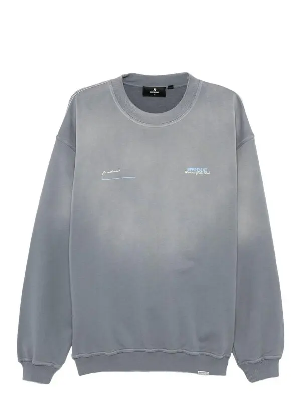 REPRESENT Crew Neck Sweater - Gray