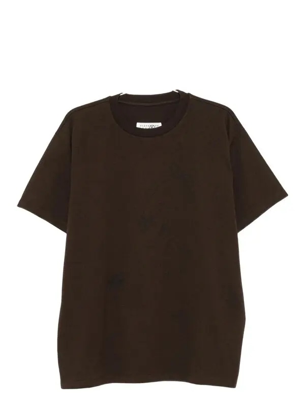 MAISON MARGIELA Graphic Short-sleeved T-shirt - Brown