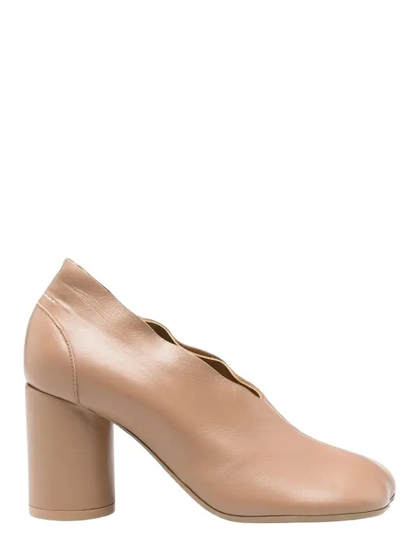 MAISON MARGIELA Leather Pumps - Nude