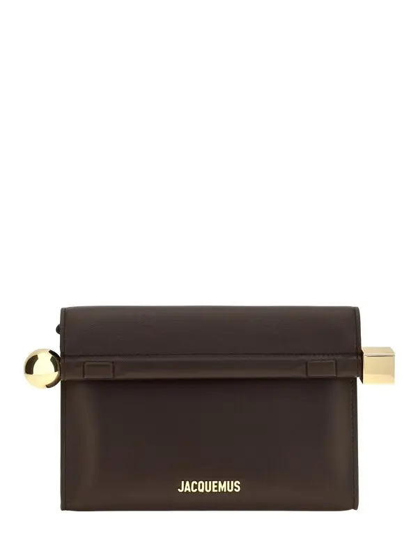 Jacquemus The Rond Carré Bag - Black