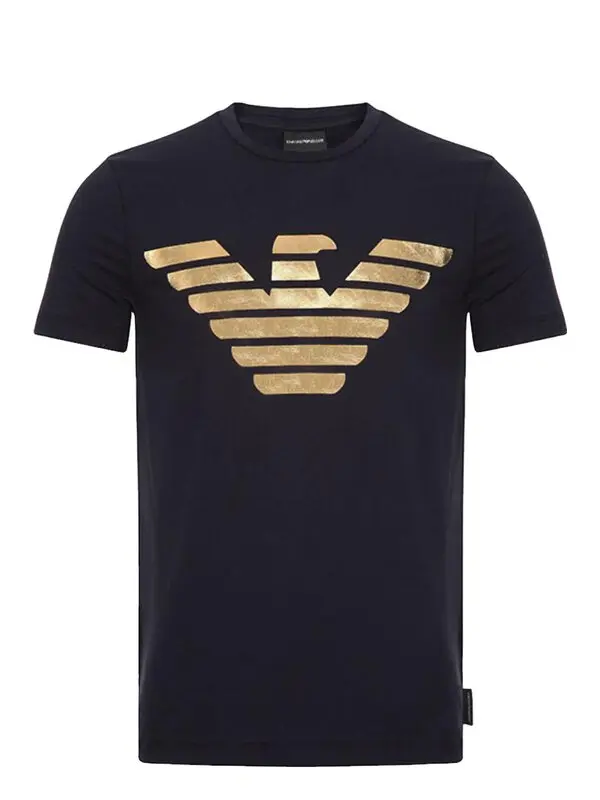 Emporio Armani Logo T-shirt - Black