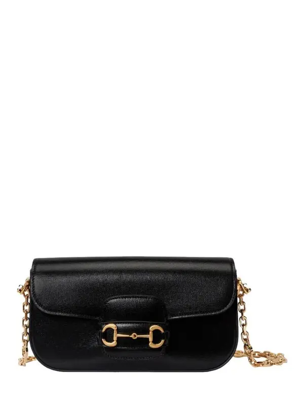Gucci 1955 Horsebit Small Shoulder Bag - Black