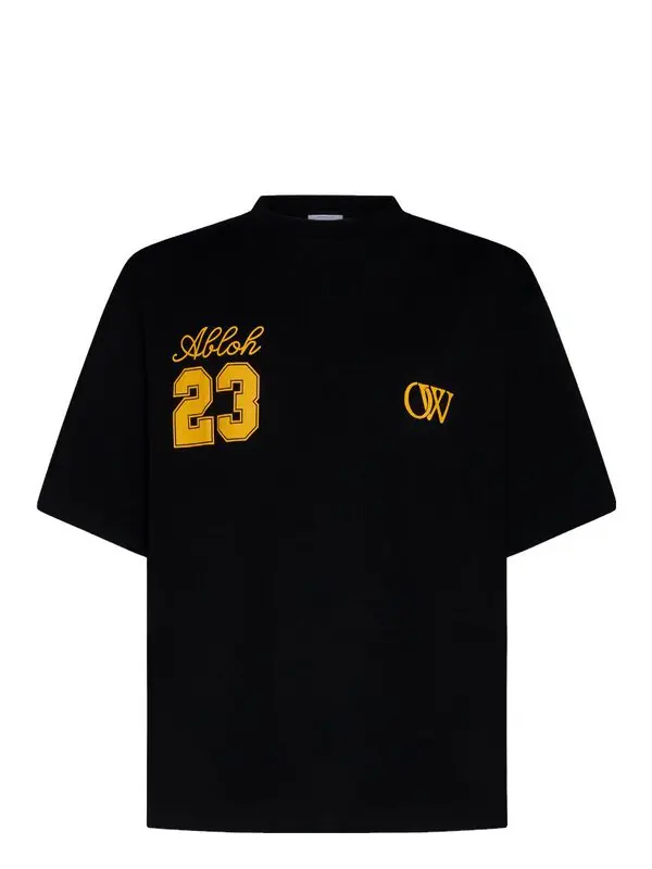 Off-White Ow 23 Skate Crewneck T-shirt - Black