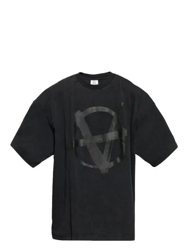 Vetements Logo T-shirt - Black