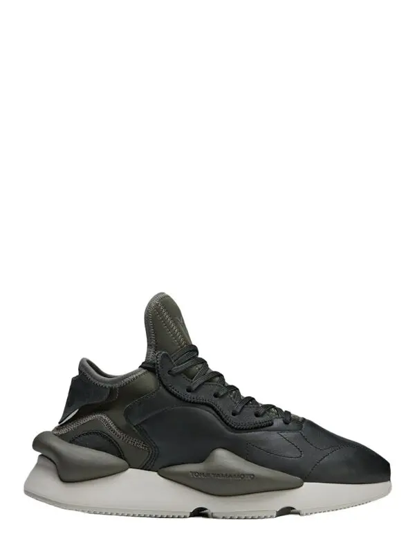 Y3 Kaiwa Lace-up Sneakers - Black/cinder/chapea
