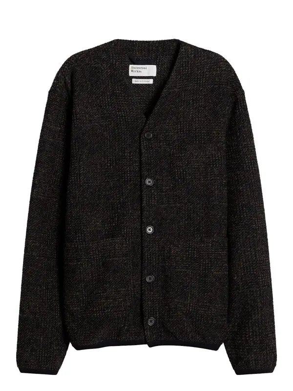 Universal Works Deca Light Knit Cardigan - Navy