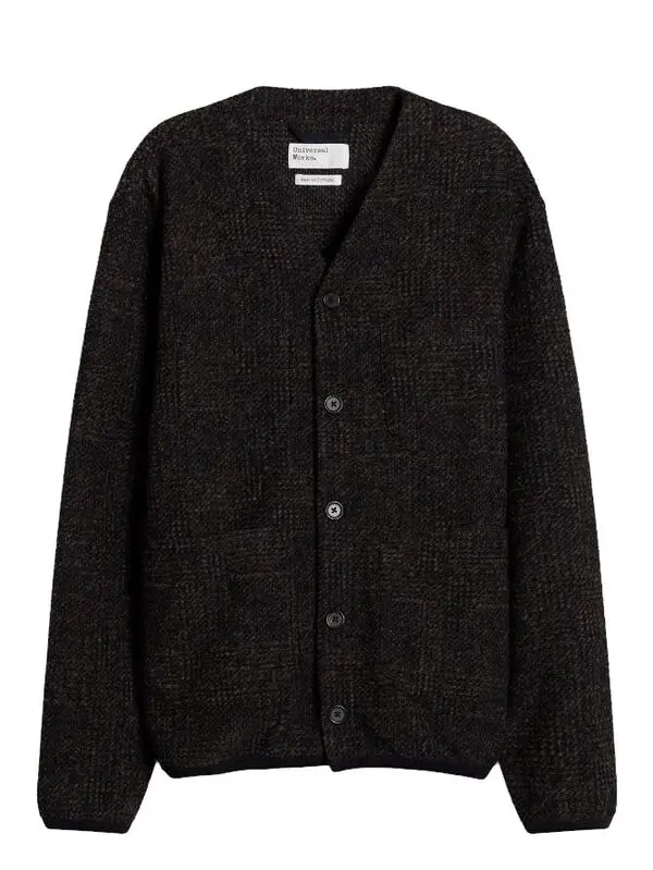 Universal Works Deca Light Knit Cardigan - Navy
