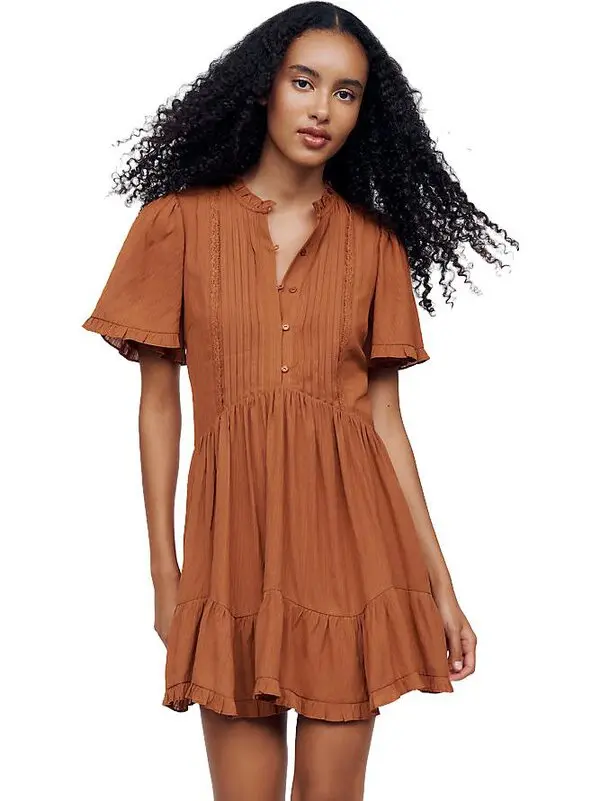 Astr The Label Randi Mini Dress - Copper