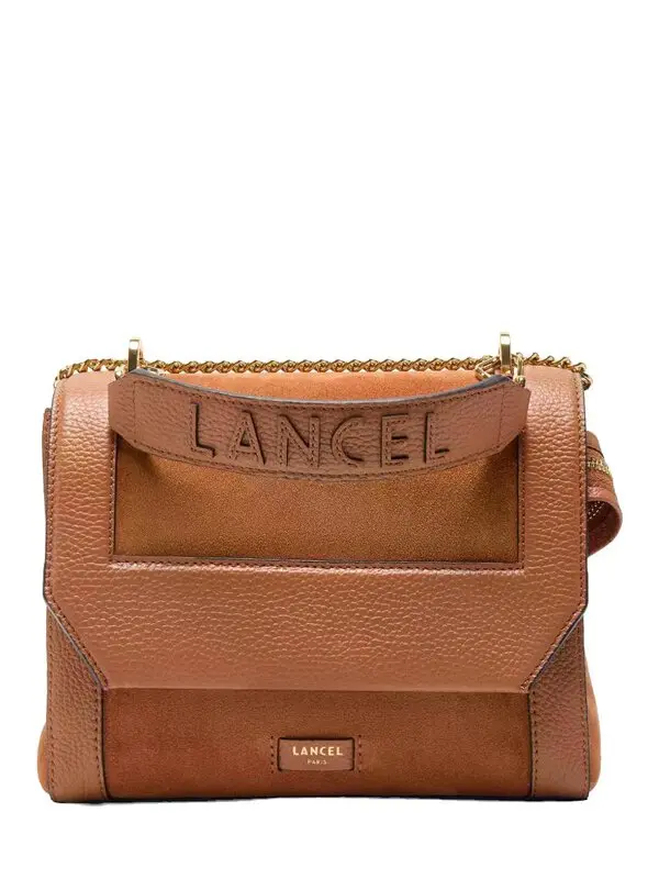 LANCEL M Ninon Flap Tote Bag - Brown