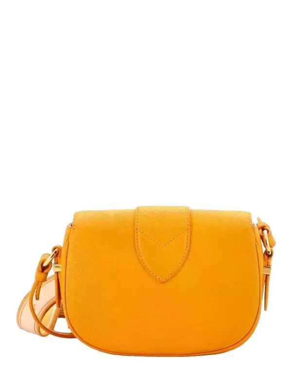 LOUIS VUITTON Pont 9 Soft Bag Leather Pm Cross Body Bag - Orange