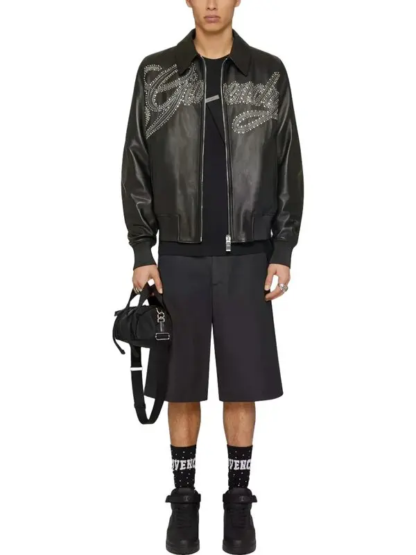 Givenchy Belt-loops Shorts - Black
