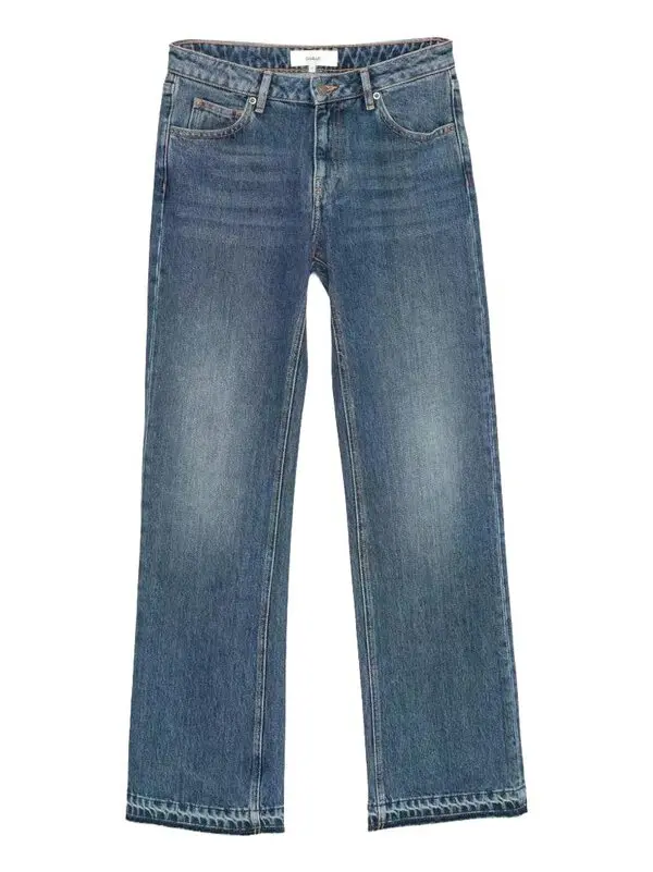 Ba&sh Vana Released-hem Jeans - Blue
