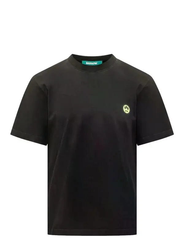 BARROW Logo-print T-shirt - Black