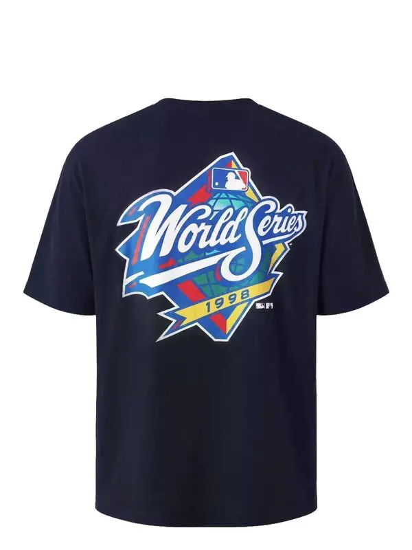 New Era Logo-print Short-sleeve T-shirt - Blue