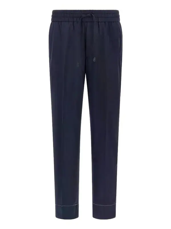 Brioni Asolo Drawstring Trousers - Blue