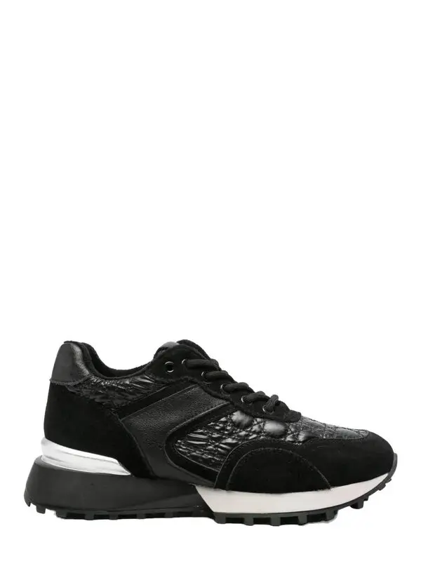 LINDA BAUMANN Lace-up Sneakers - Black
