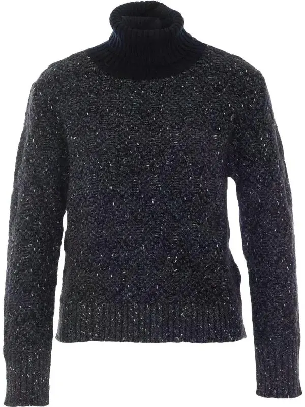 Alpha Studio High-neck Jumper - Grey
