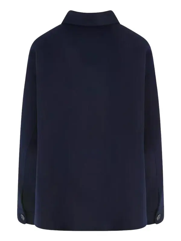 Aspesi Button-fastening Long-sleeve Jacket - Blue