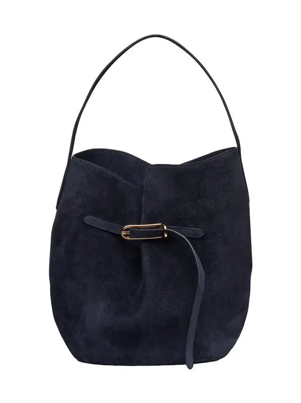 LIFFNER Belted Bucket Bag - Blue