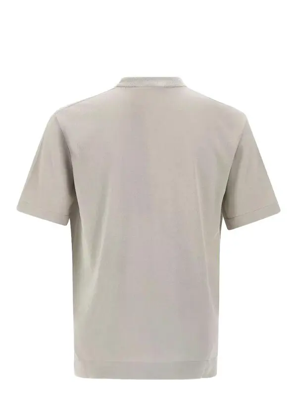 FILIPPO DE LAURENTIIS Mock-neck T-shirt - Grey