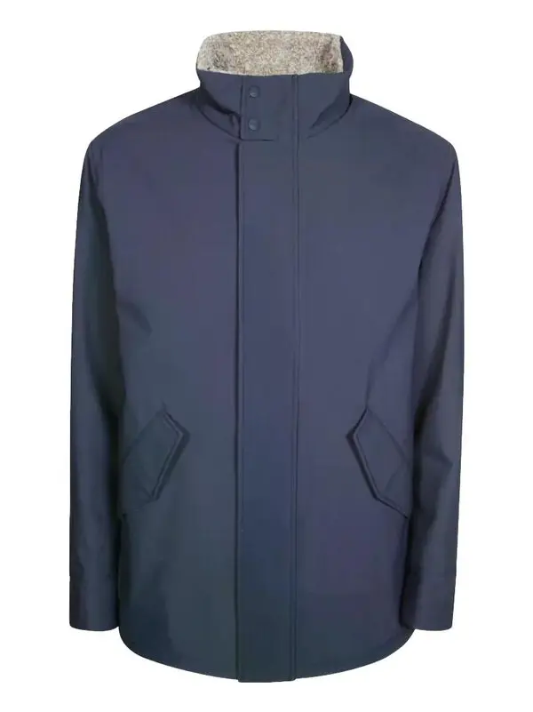 Herno High-neck Jacket - Blue