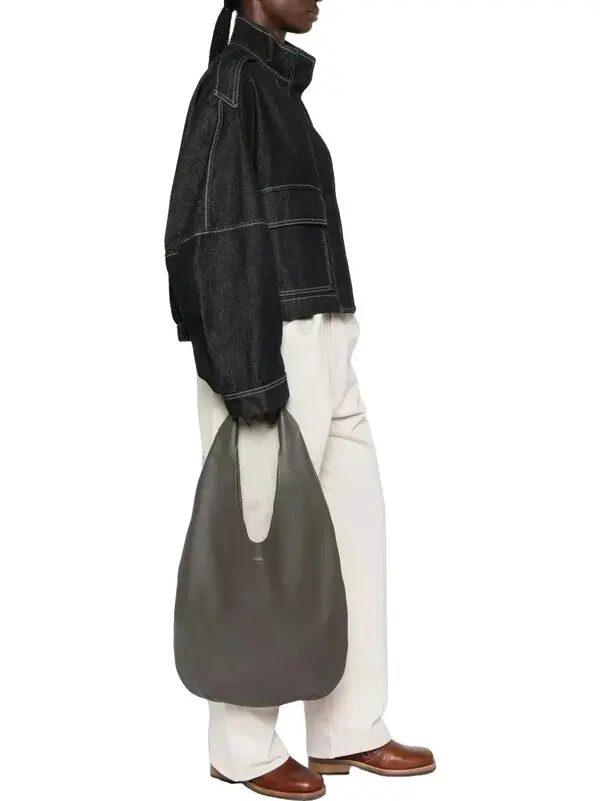 A.p.c. Leather Shoulder Bag - Grey