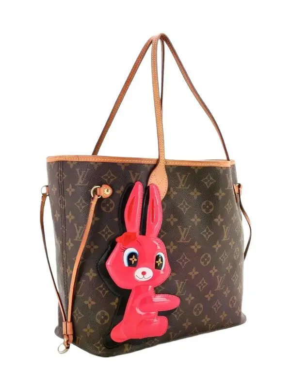 LOUIS VUITTON Monogram Canvas Sun Yitian Neverfull Nm Limited Edition Tote Bag - Brown