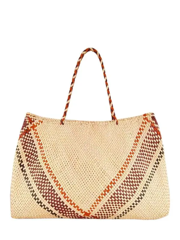 Dragon Diffusion Maori Sophie Woven Tote Bag - Neutrals