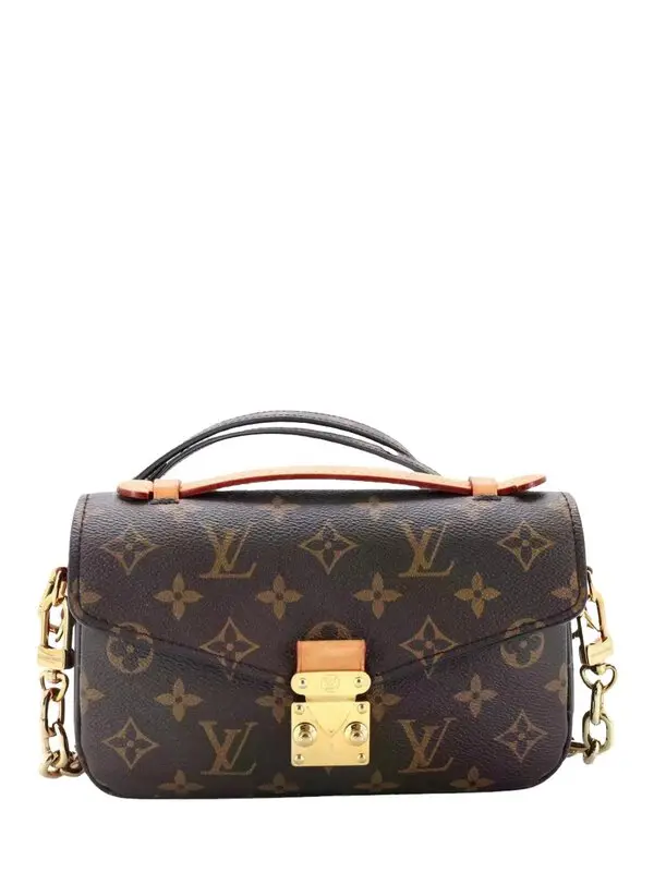 LOUIS VUITTON Pochette Metis Monogram Canvas East West Crossbody Bag - Brown