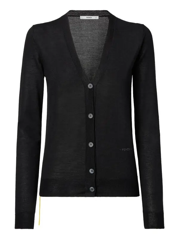 Fendi Cashmere Cardigan - Black