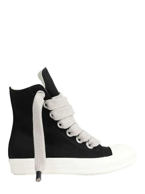 Rick Owens Tower Jumbolace Sneakers - Black