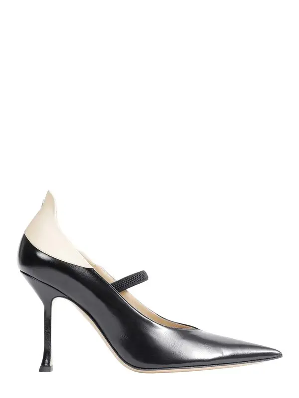 Fendi Nappa Leather Pumps - Black