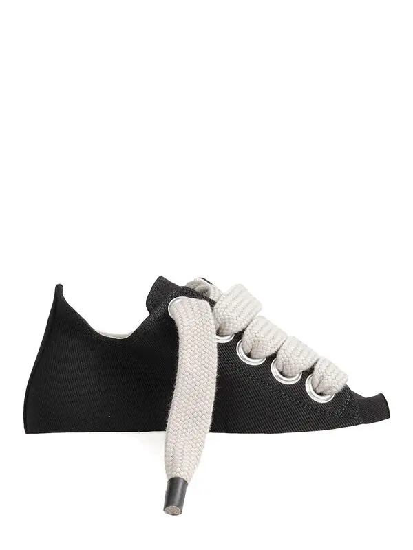 Rick Owens Tower Jumbolace Low Sneakers - Black