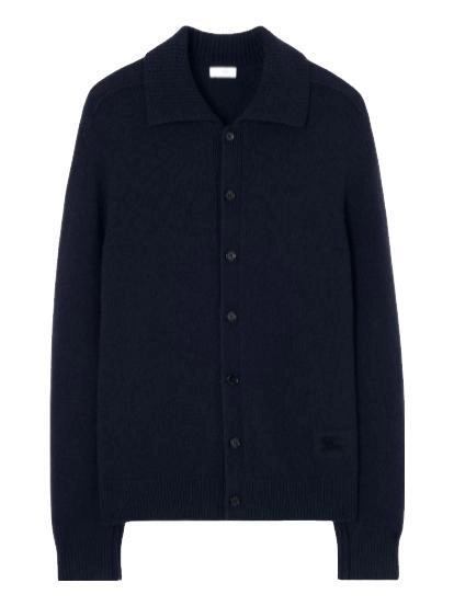 Burberry Cashmere Cardigan - Blue