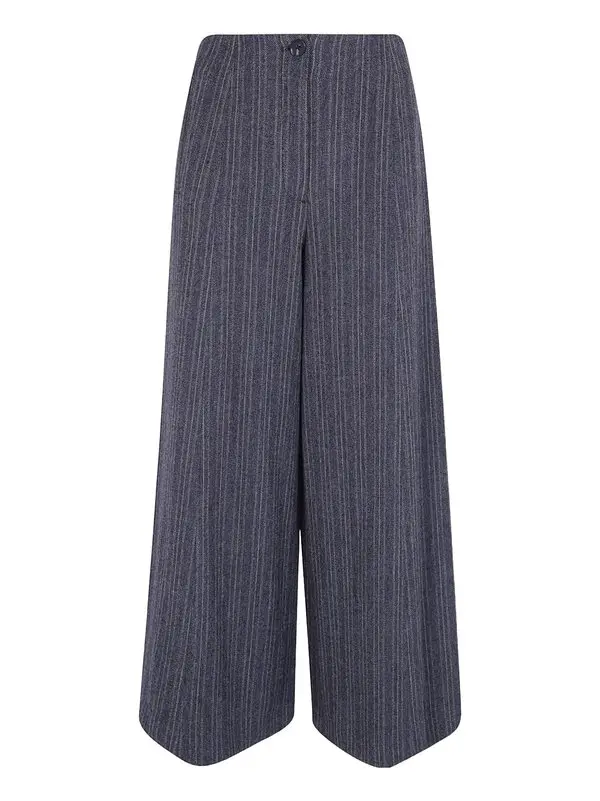 Paul Smith Wide Leg Pants - Grey