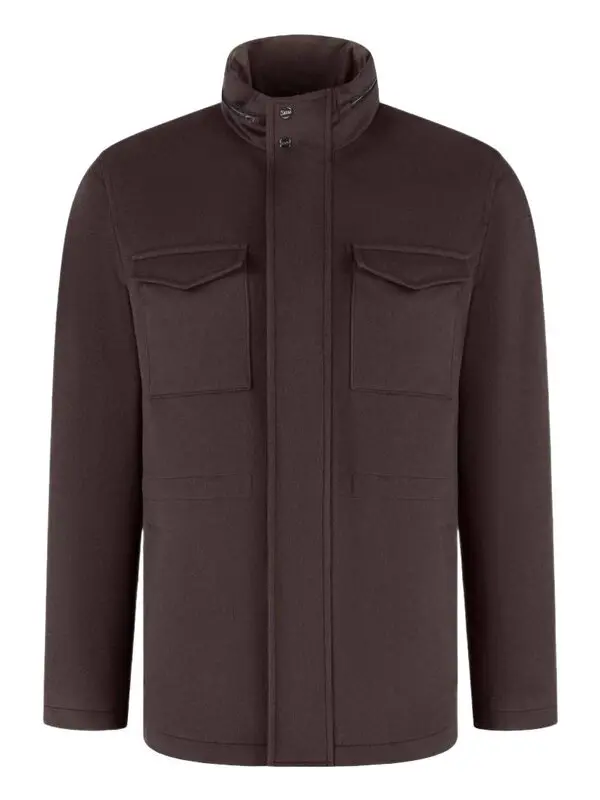 Herno Stand-collar Casual Jacket - Dark