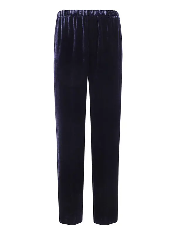 Antonelli Firenze Tazio Velvet Pants - Blue