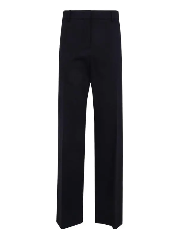 Mantū Straight-leg Tailored Trousers - Black