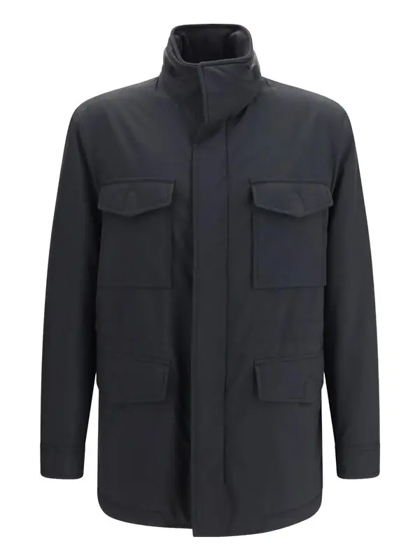 Brioni Performa Sahariana Jacket - Black