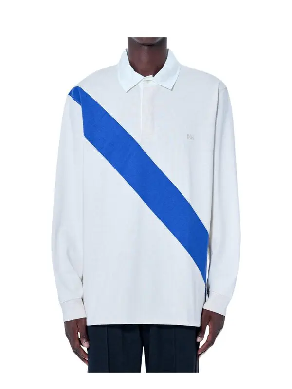 WALES BONNER Long-sleeve Polo Shirt - No