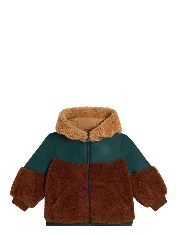 Stella McCartney Hooded Zip-up Jacket - Brown